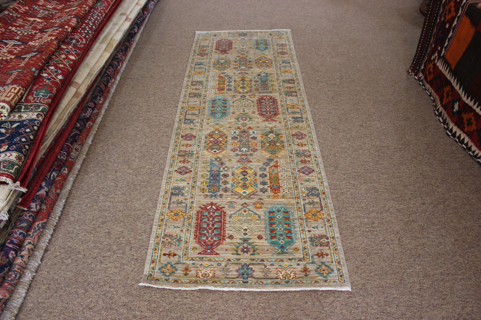 Flying Carpets - Fine Tribal Chobi Runner
